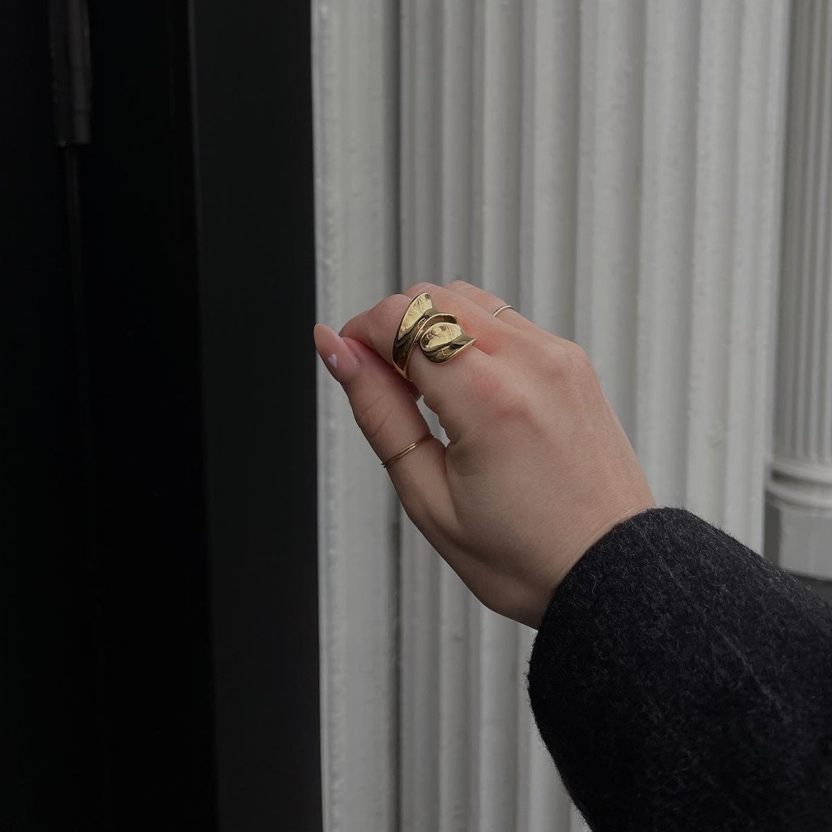 Frankie Ring | 18k Gold Plated – JL Jewelry Co