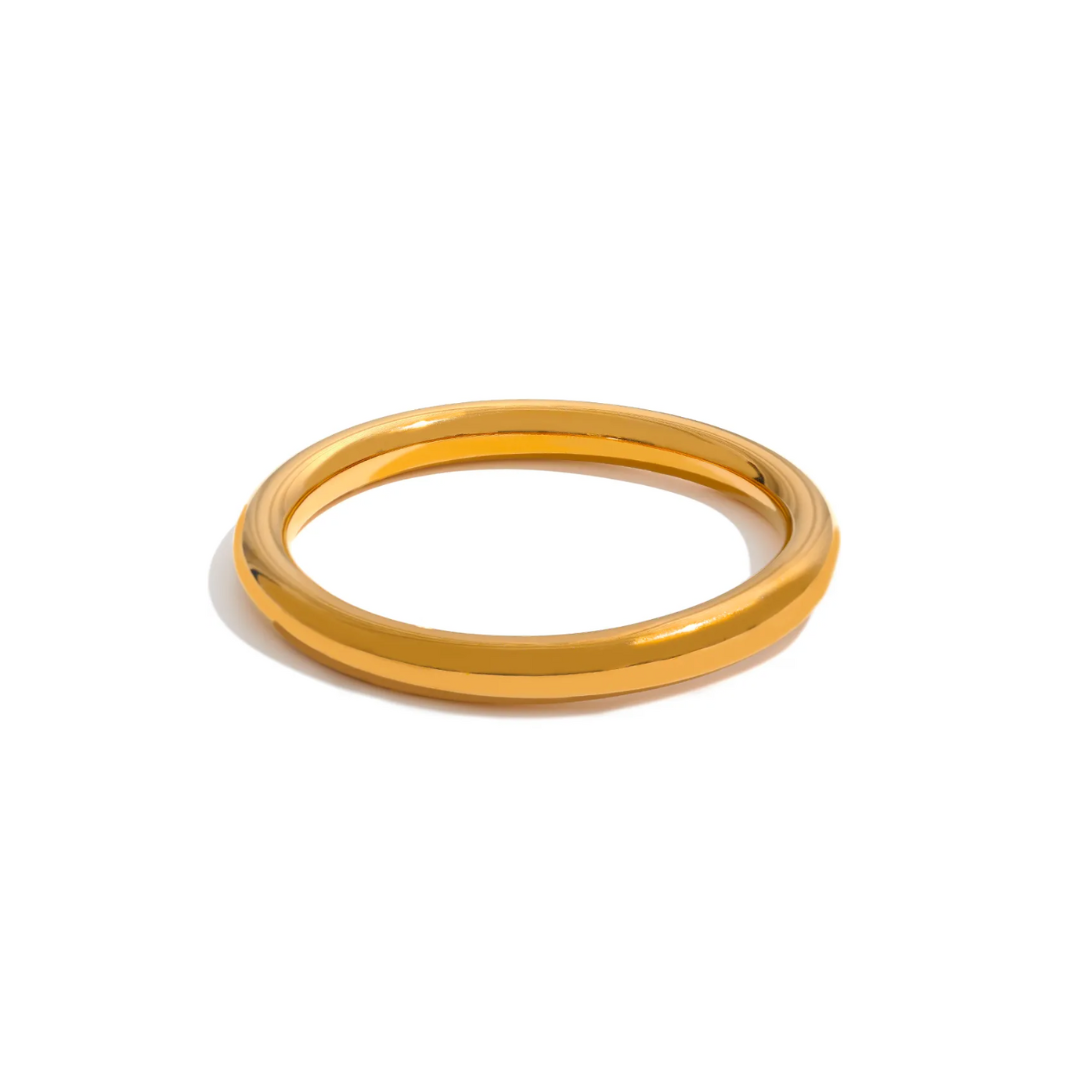 Leia Bangle | 18k Gold Plated – JL Jewelry Co