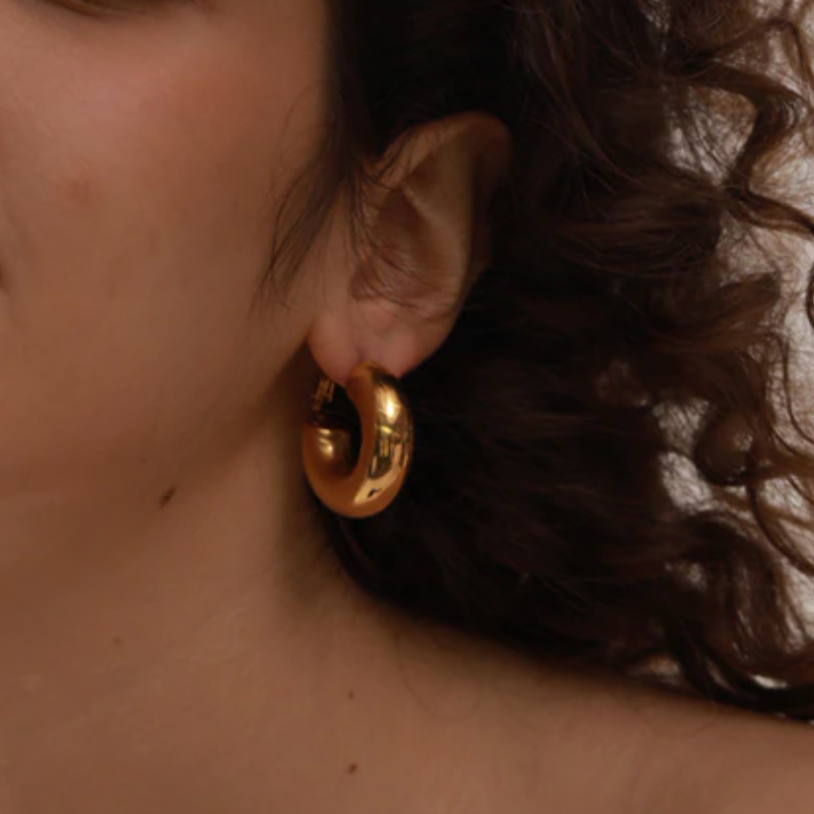 Nori Hoops | 18k Gold Plated – JL Jewelry Co